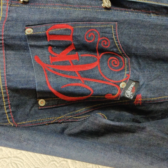 Akademiks | Jackets & Coats | Akademiks Logo Jean Painted Jacket | Poshmark